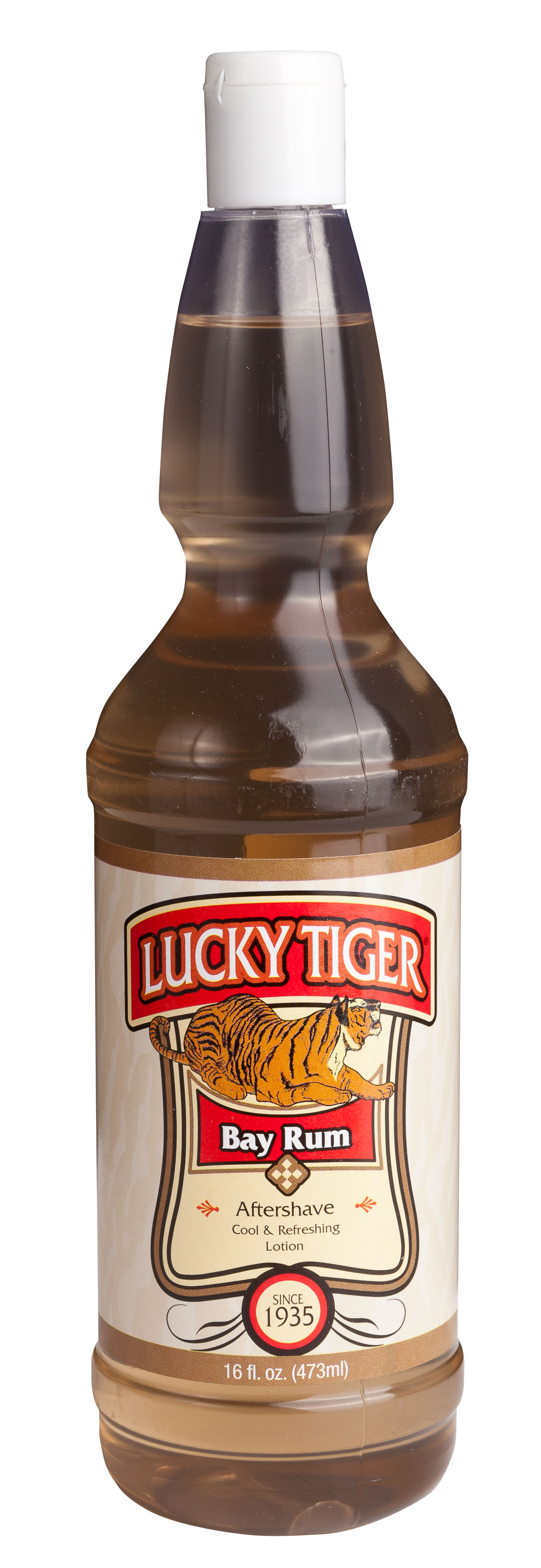 Lucky Tiger * Bay Rum After Shave geeft je huid die heerlijke wake up call